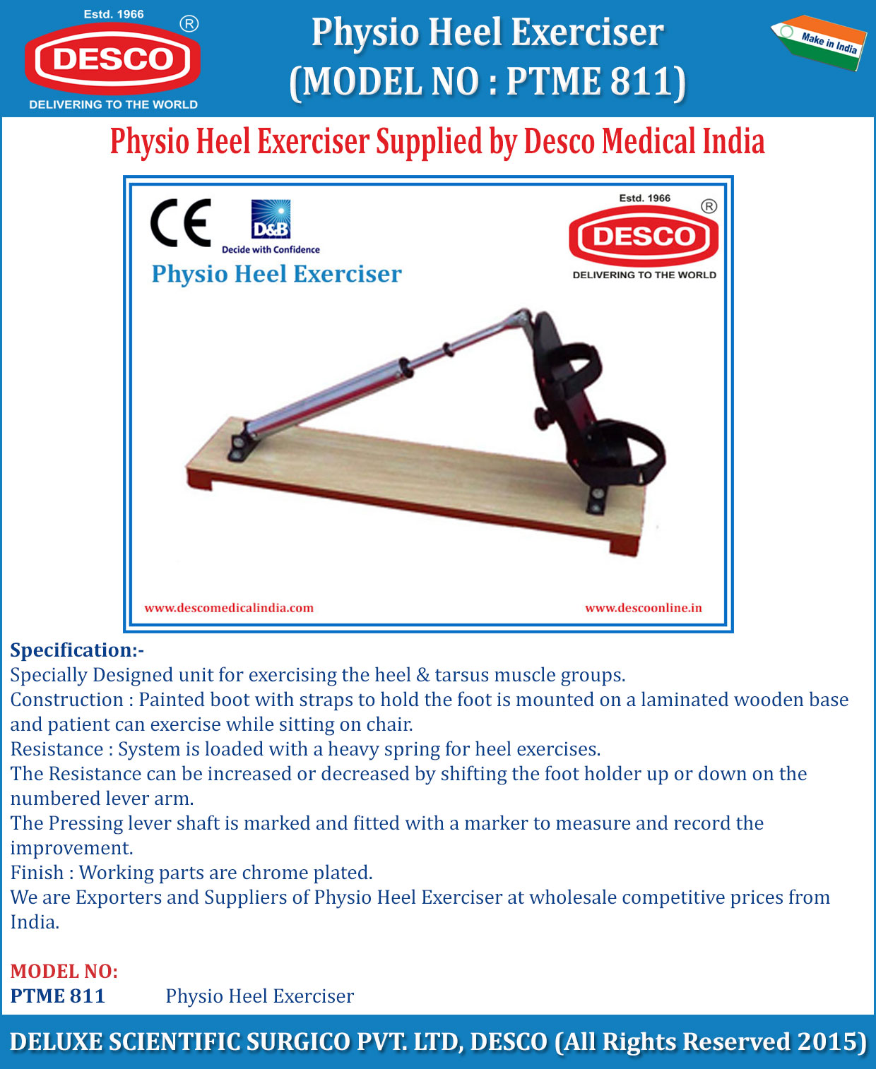 Physio Heel Exerciser | Desco