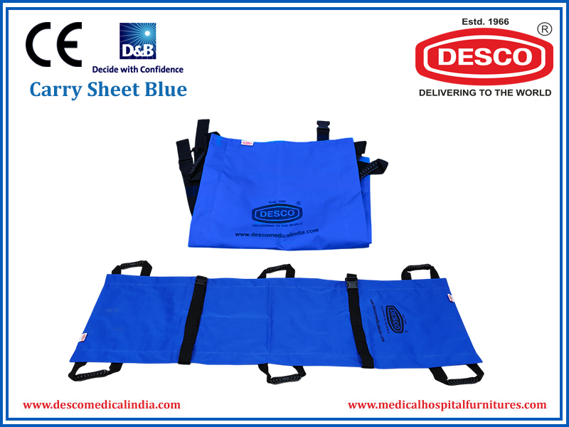 Blue Carry Sheet | Patient Transfer Sheet