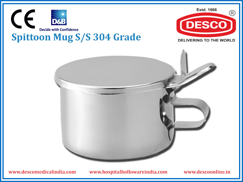Spittoon Mug Round with Lid - Manufacturers, Suppliers & Exporters India